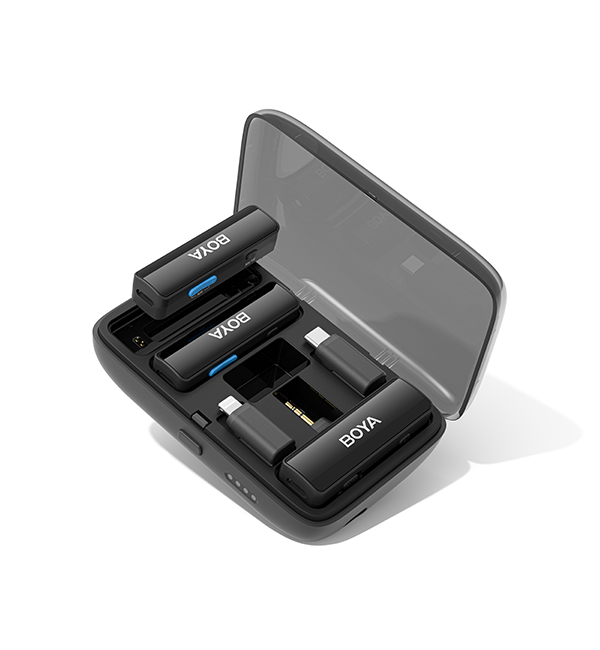 BOYALINK All-in-one Design Wireless Microphone System - BOYA BOYALINK All-in-one Design Wireless Microphone System - BOYA